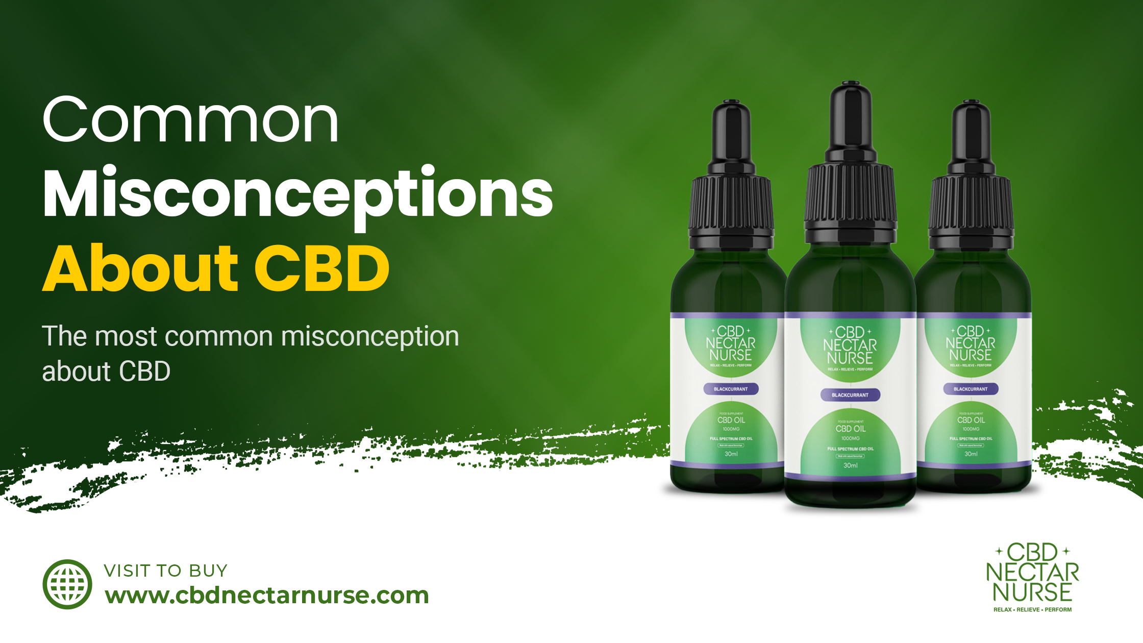 Common Misconceptions About CBD – CBD NectarNurse